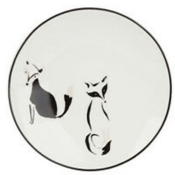 kate spade | Dining | Kate Spade Lenox Wickford Forest Drive Fox Plate ...